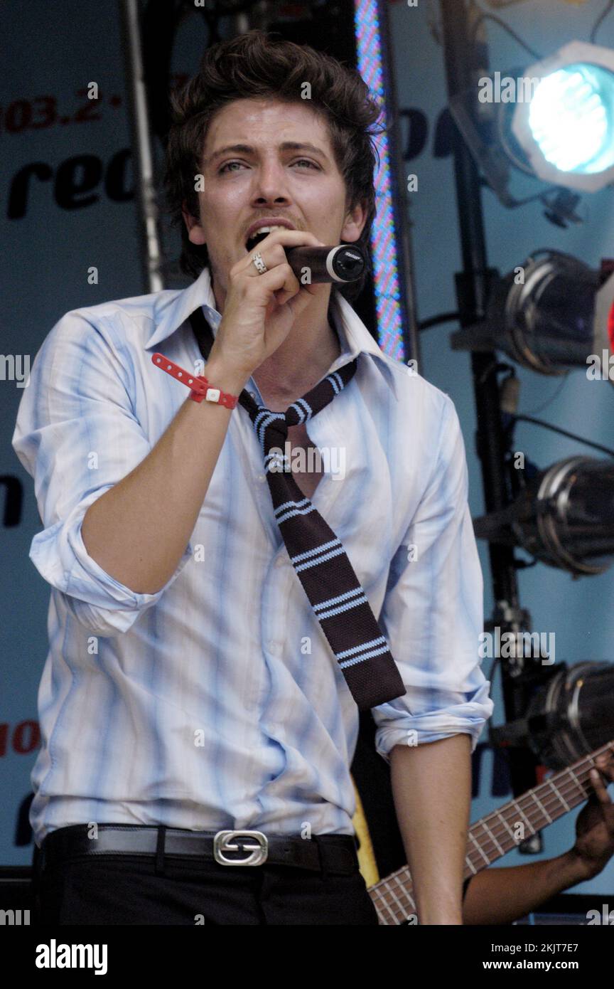 TYLER JAMES, CONCERT, 2005: Singer Tyler James at Red Dragon Party In ...