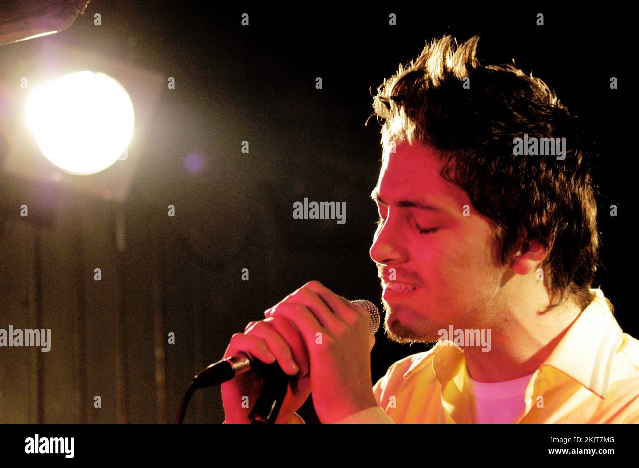 TYLER JAMES, CONCERT, 2004: Singer Tyler James supporting Amy Winehouse ...