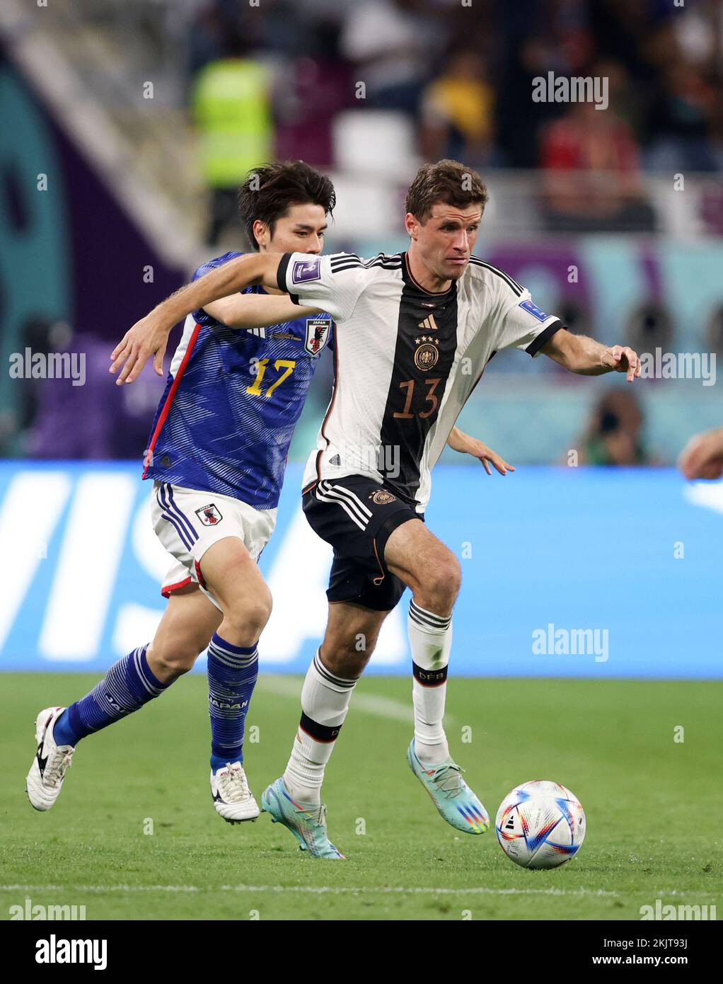 FIFA World Cup Qatar 2022 Group E match between Germany and Japan at ...