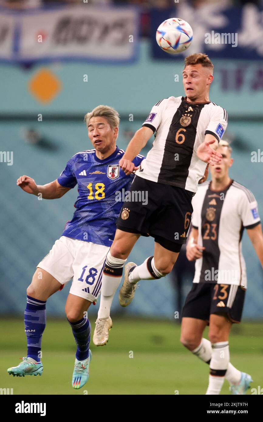 FIFA World Cup Qatar 2022 Group E match between Germany and Japan at ...