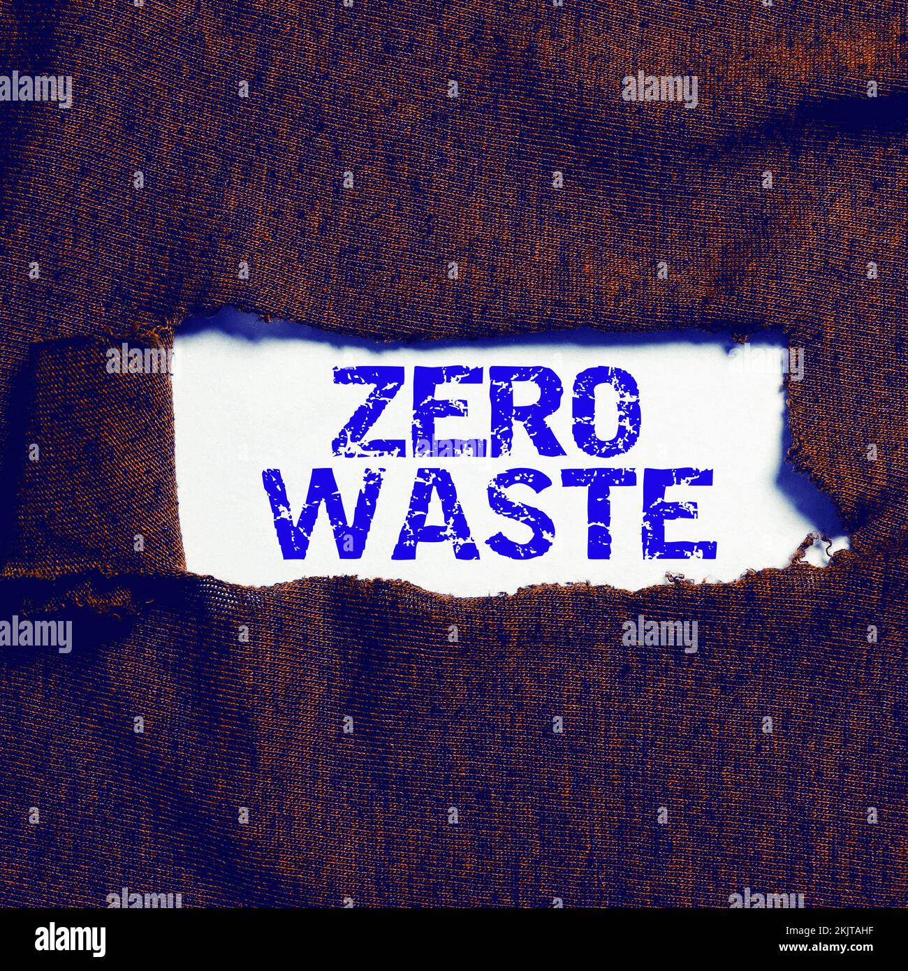 Handwriting text Zero Waste. Business idea industrial responsibility includes composting ...