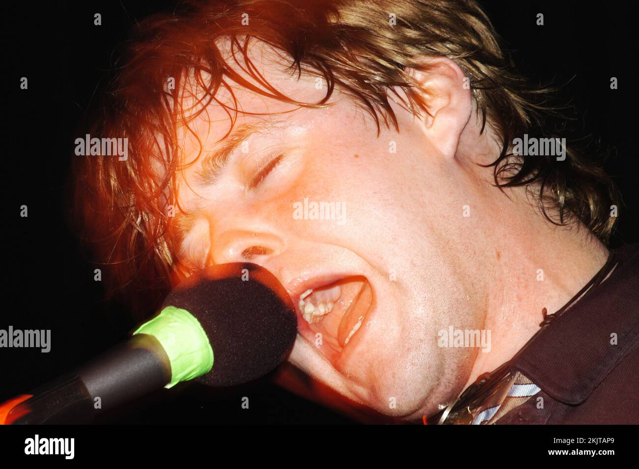 RICKY WILSON, YOUNG, FIRST TOUR, 2004: A very young Ricky Wilson, the ...