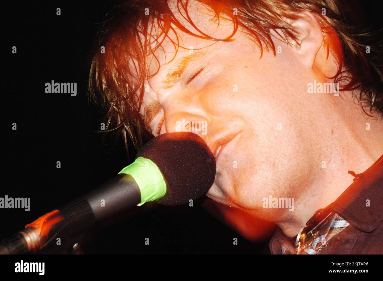RICKY WILSON, YOUNG, FIRST TOUR, 2004: A very young Ricky Wilson, the ...