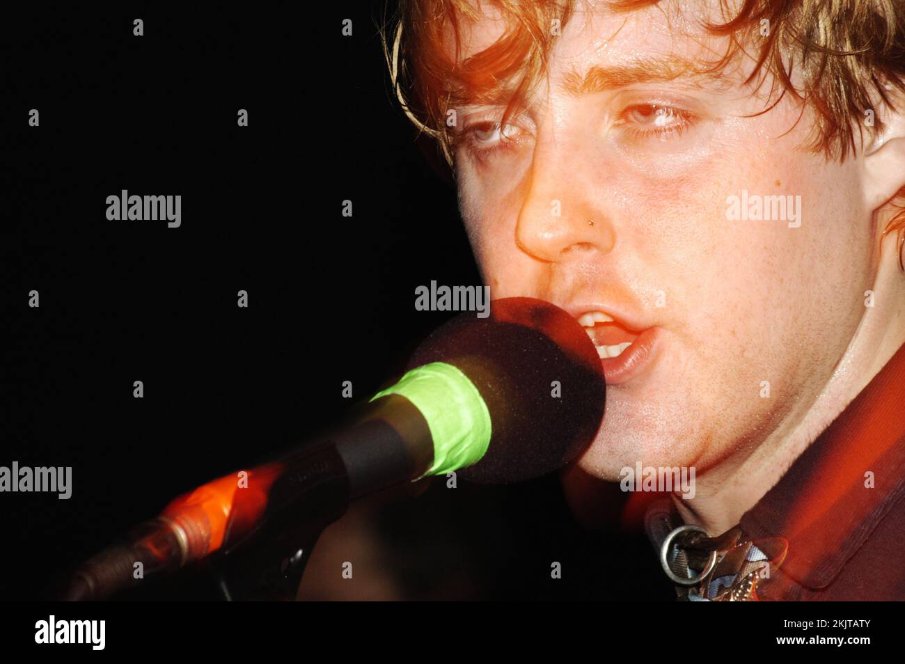 RICKY WILSON, YOUNG, FIRST TOUR, 2004: A very young Ricky Wilson, the ...