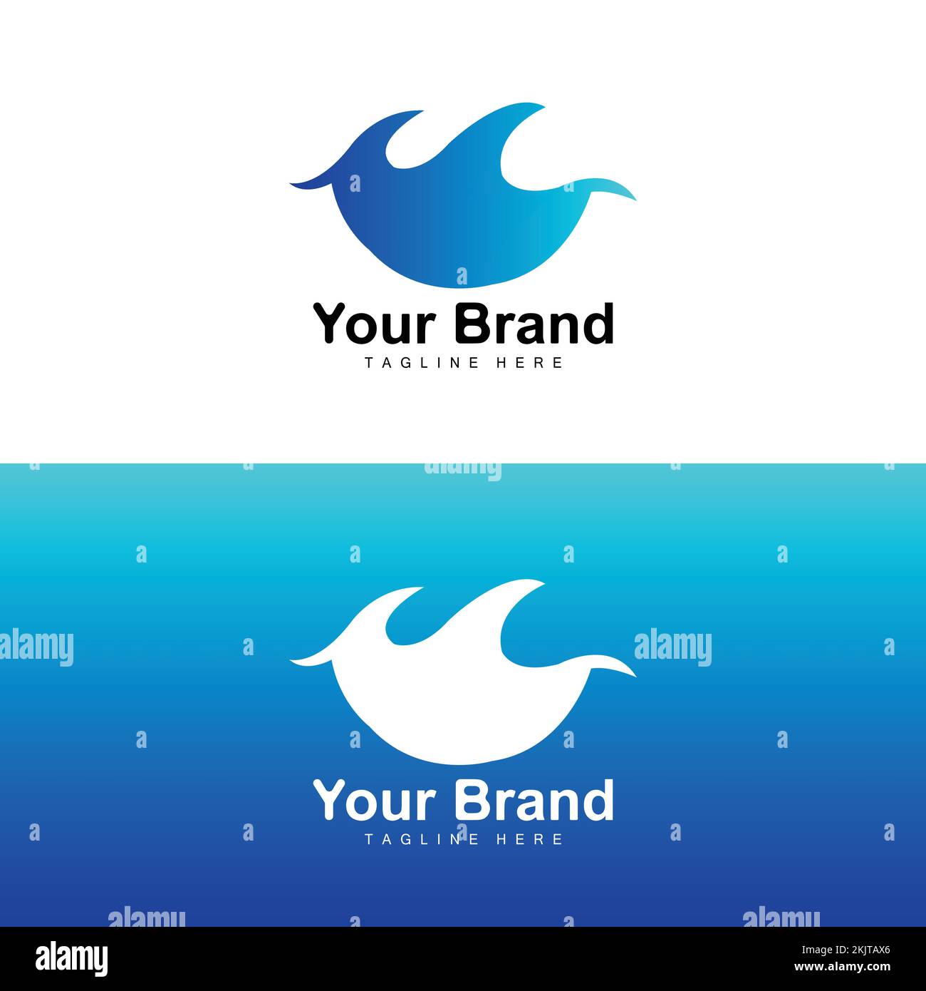 Underwater current Stock Vector Images - Alamy