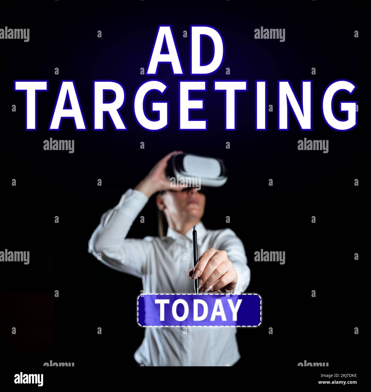 Conceptual Caption Ad Targeting Business Idea Target The Most Receptive Audiences With Certain
