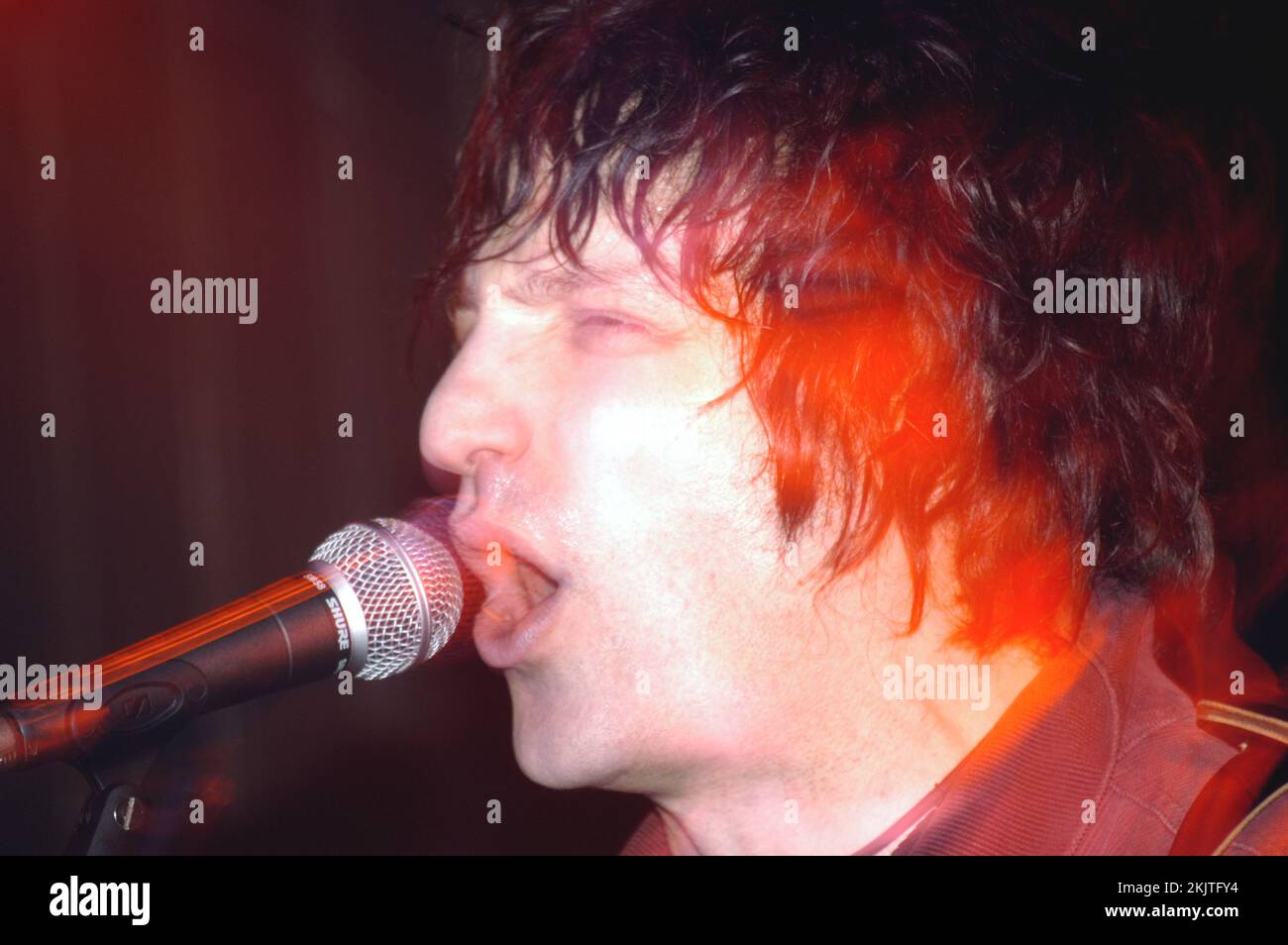 JESSE MALIN, CONCERT, 2003: Jesse Malin playing live at The Barfly ...