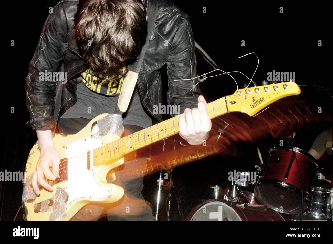 Chris Warlow of the MARTINI HENRY RIFLES at the Barfly in Cardiff ...