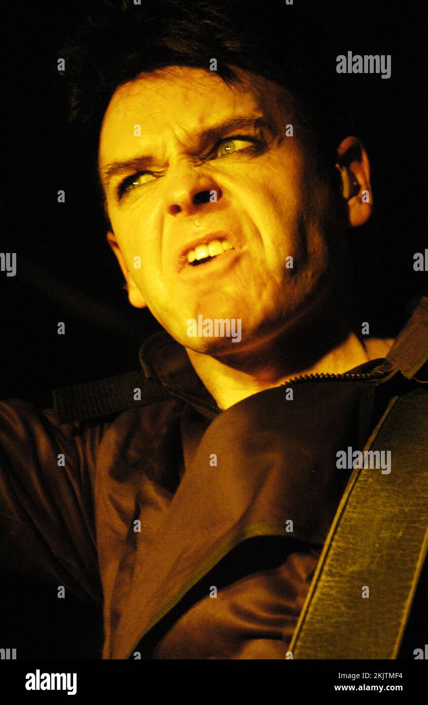 GARY NUMAN, CONCERT, 2004: Music legend Gary Numan playing at The ...