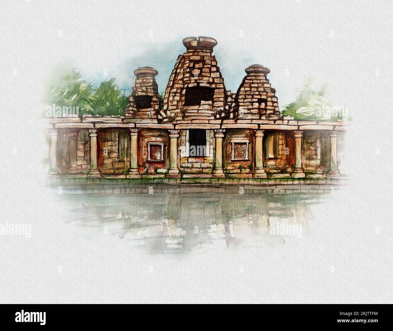 Ramtek temples hi-res stock photography and images - Alamy