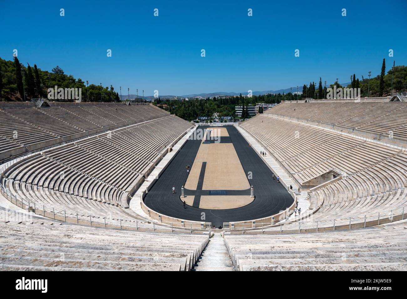 The Panathenaic Stadium in Athens, Greece Stock Photo - Alamy