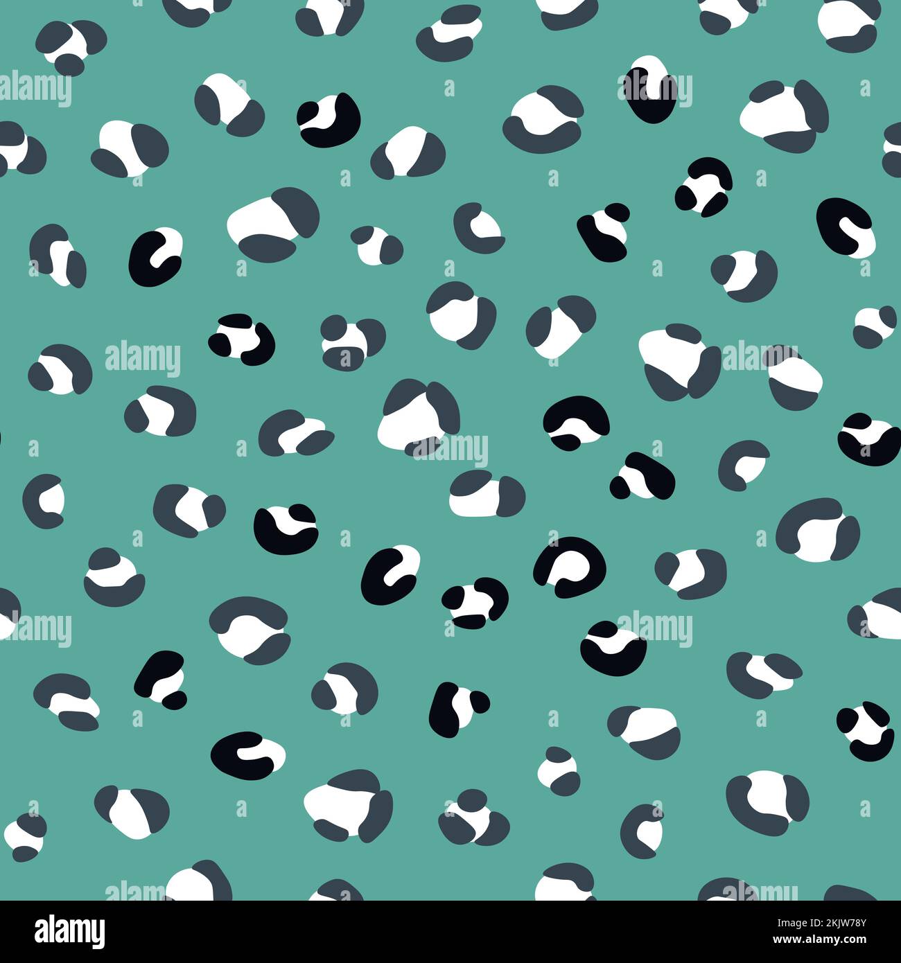 Abstract modern leopard seamless pattern. Animals trendy background ...