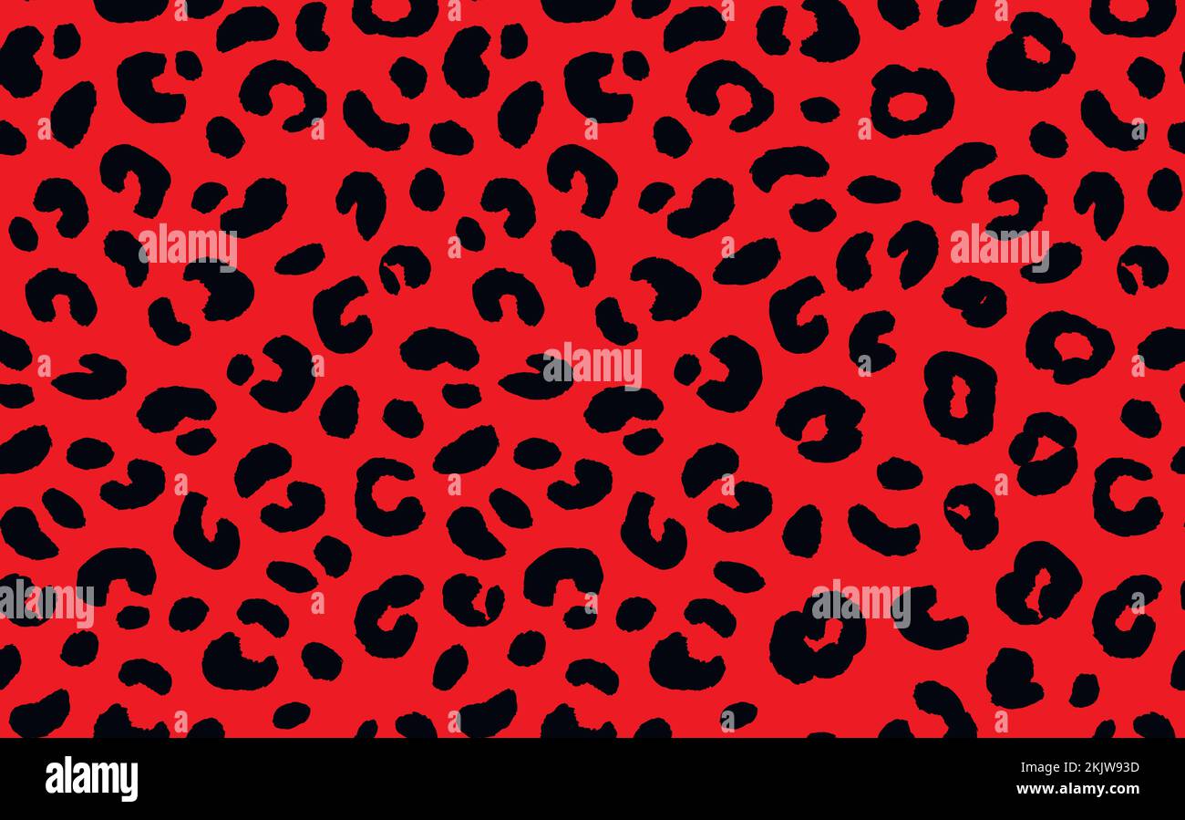 Abstract modern leopard seamless pattern. Animals trendy background ...