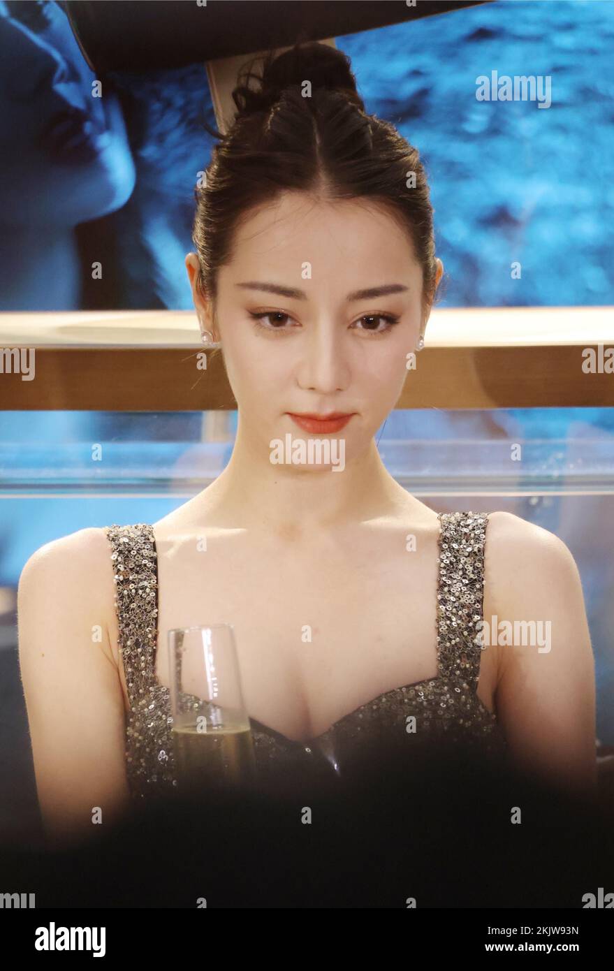 Chinese actress, host, dancer, singer and model Dilraba Dilmurat attended the Panerai activity ...