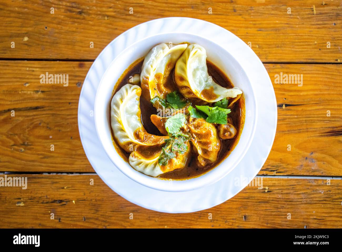 Nepali Style Tibetan Steamed Fried Momo Dumpling Stock Photo - Alamy