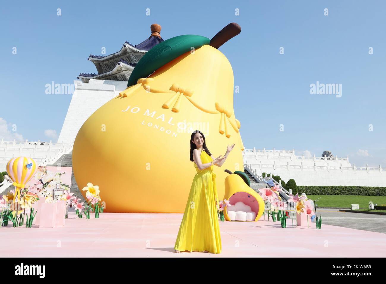 Taiwanese actress and singer Ariel Lin attended the Jo Malone London ...