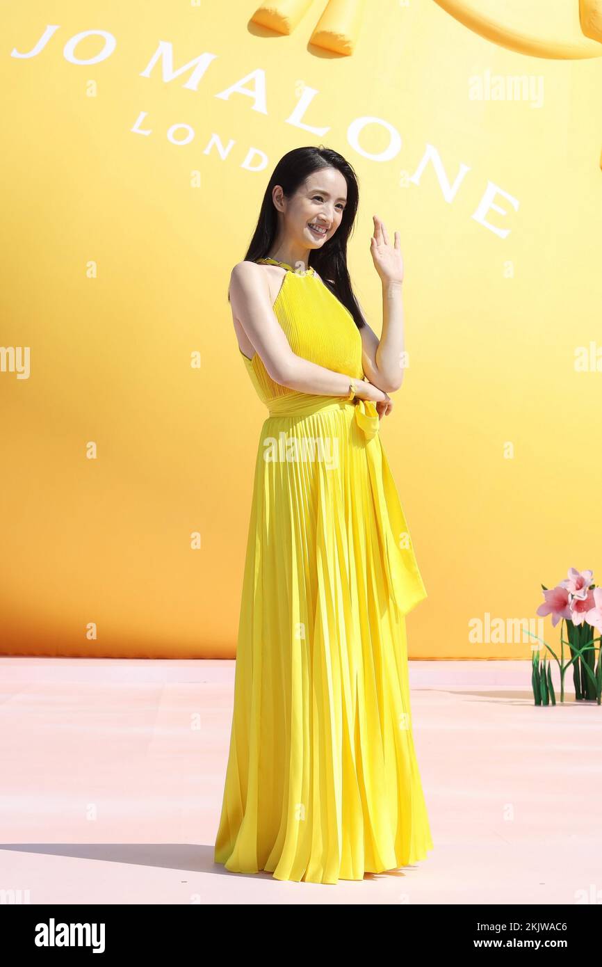 Taiwanese actress and singer Ariel Lin attended the Jo Malone London ...