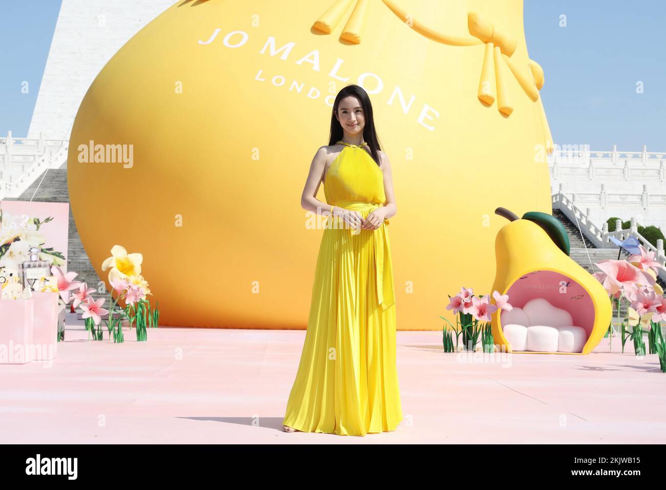 Taiwanese actress and singer Ariel Lin attended the Jo Malone London ...