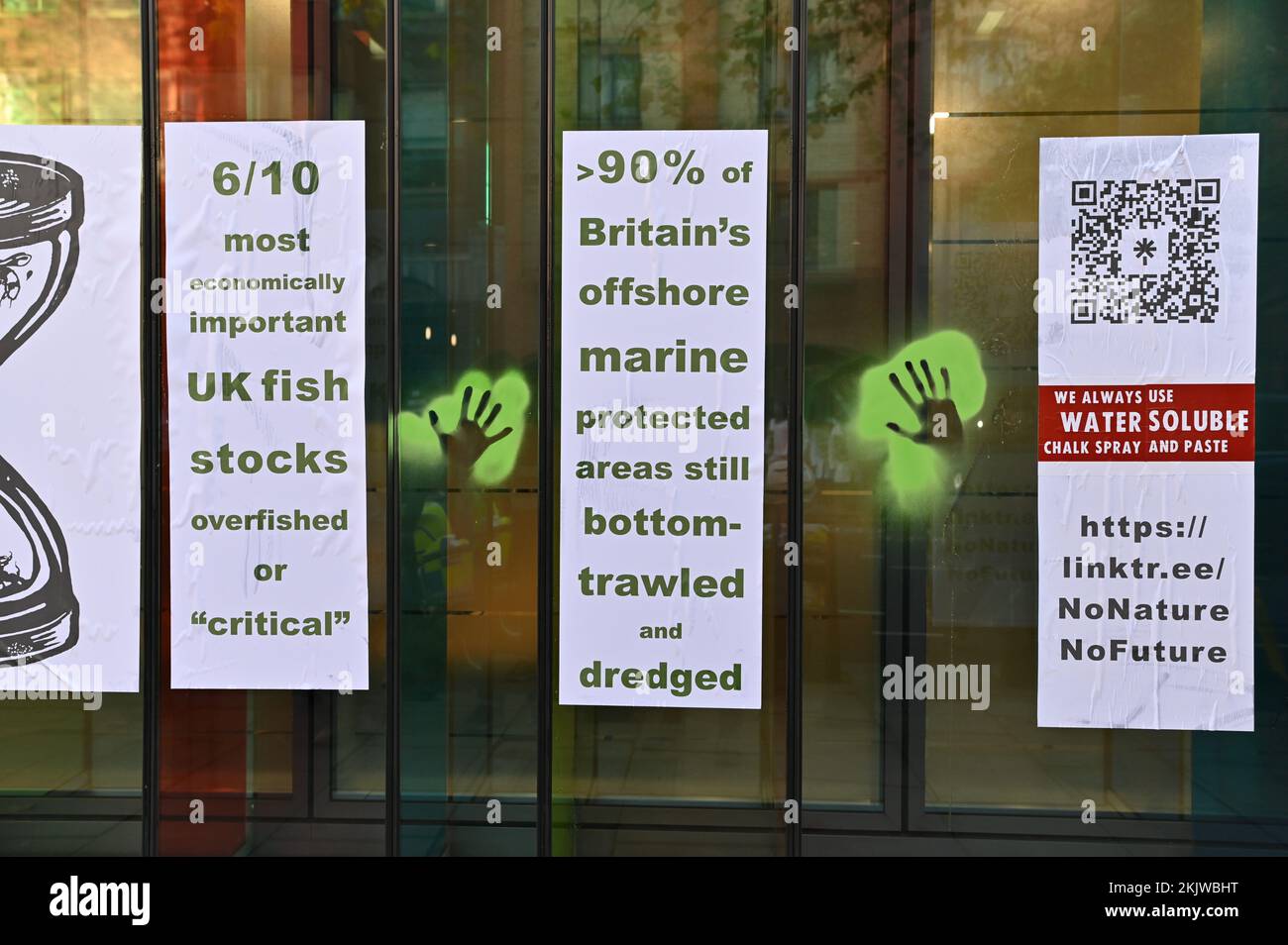 London, UK. 25 November 2022. Scientists for Extinction Rebellion ...