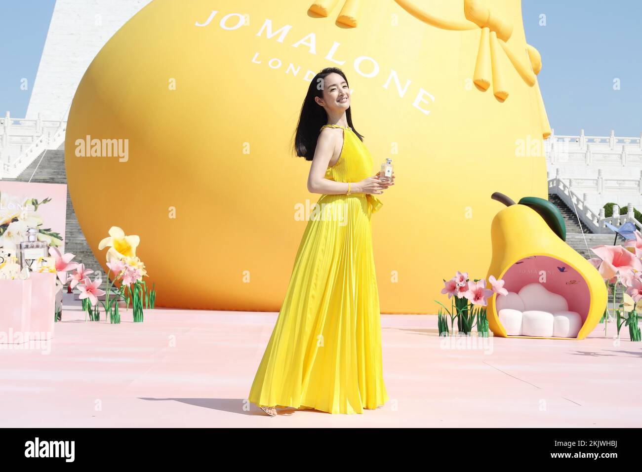 Taiwanese actress and singer Ariel Lin attended the Jo Malone London ...