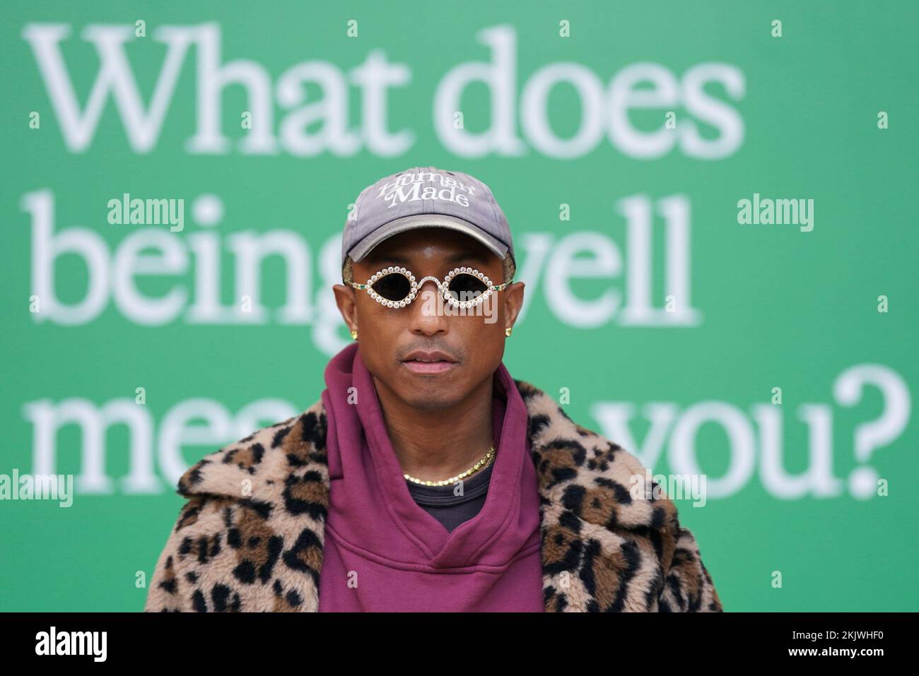 Pharrell Williams launches his skin care range Humanrace, during a ...