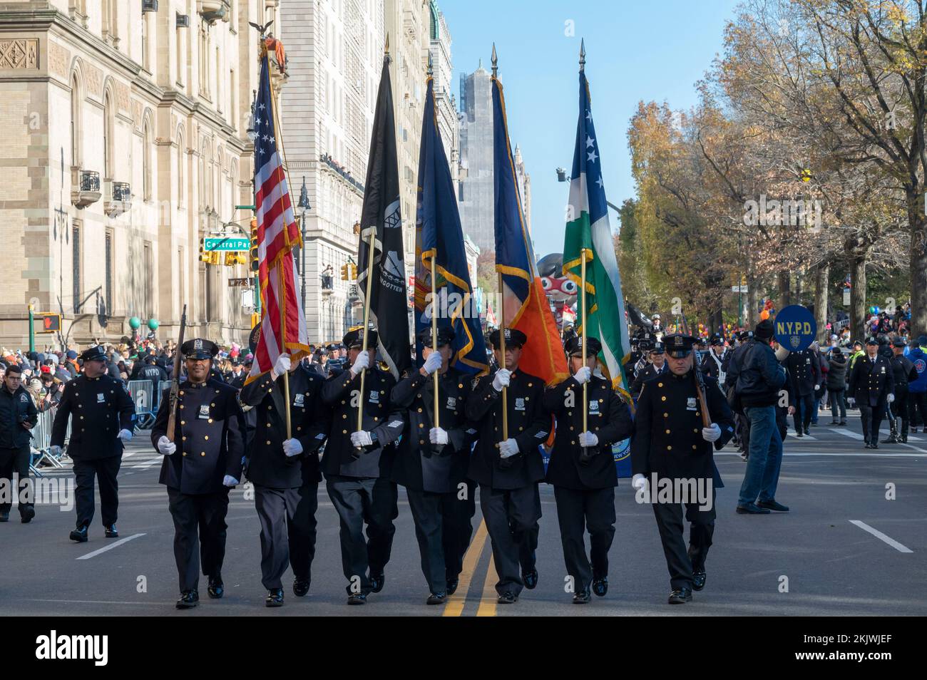 New York, USA. 24th Nov, 2022. NEW YORK, NEW YORK - NOVEMBER 24: NYPD ...