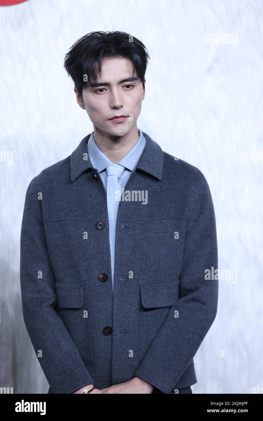 Chinese musical theater actor, singer and songwriter Ayanga attended ...