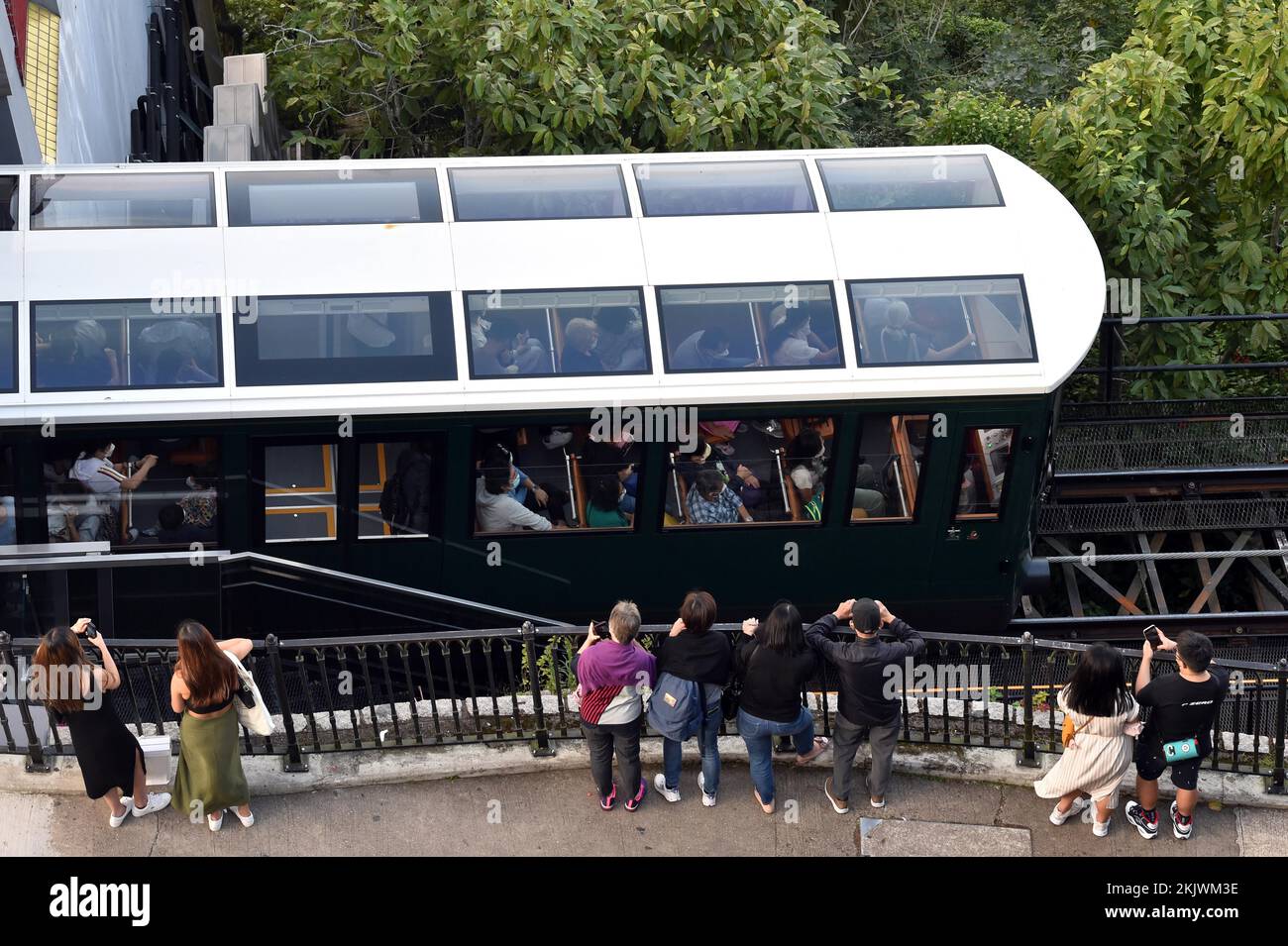 The 6th Generation Hong Kong Peak Telpher (Central Downtown-Taiping ...