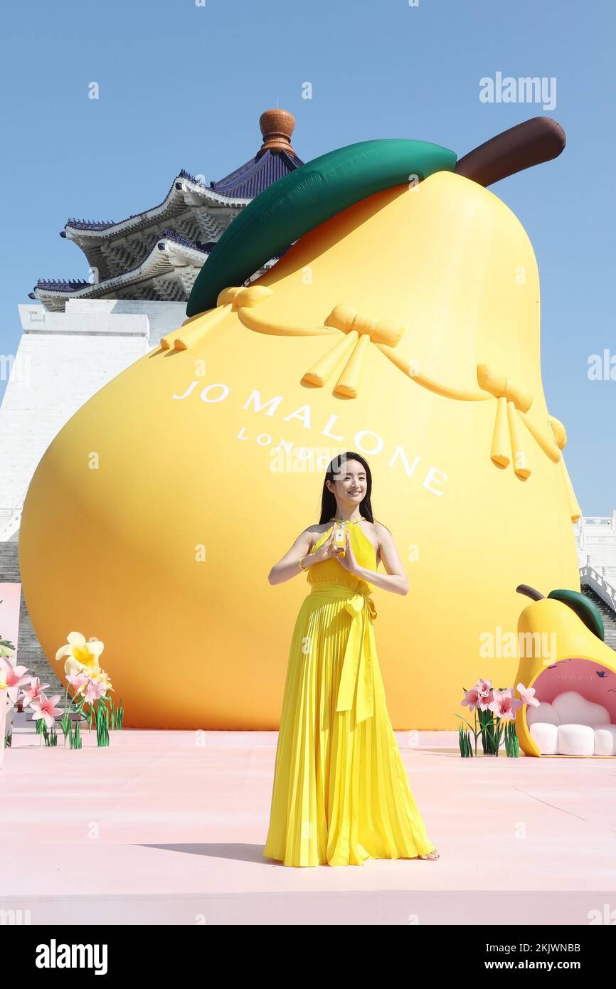 Taiwanese actress and singer Ariel Lin attended the Jo Malone London ...