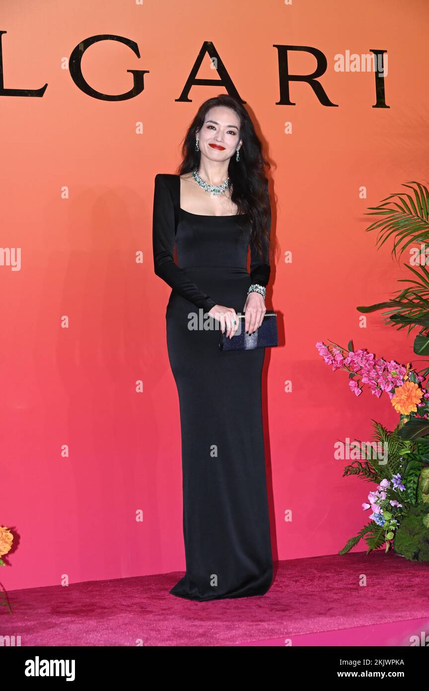 Hong Kong-Taiwanese actress and model Shu Qi attended the BVLGARI ...