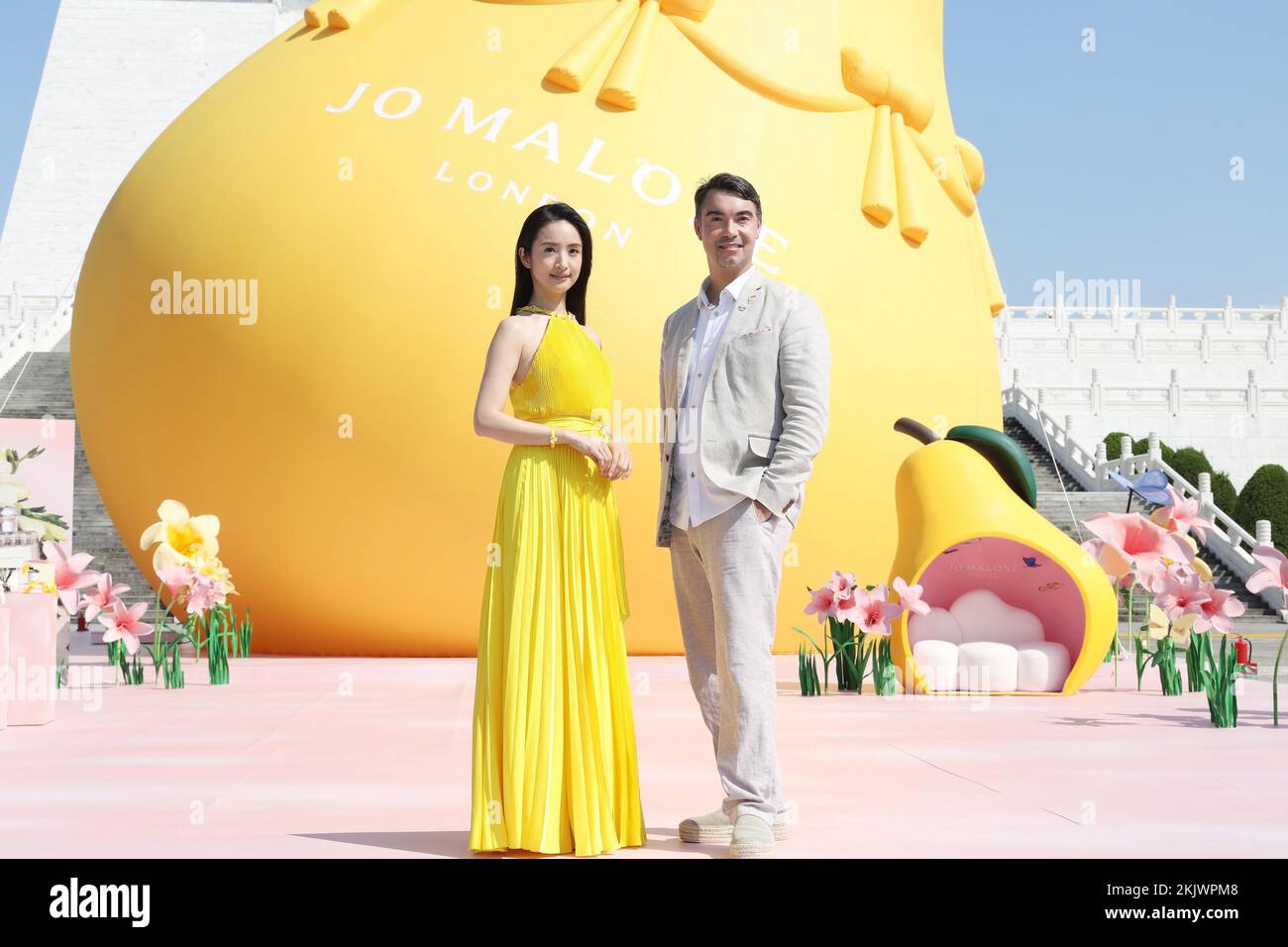 Taiwanese actress and singer Ariel Lin attended the Jo Malone London ...