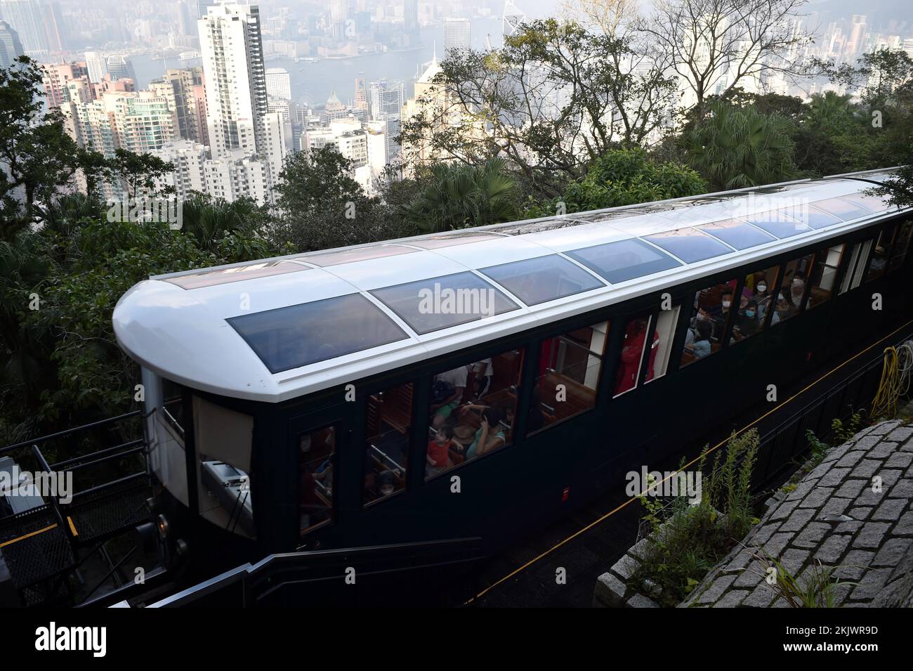 The 6th Generation Hong Kong Peak Telpher (Central Downtown-Taiping ...