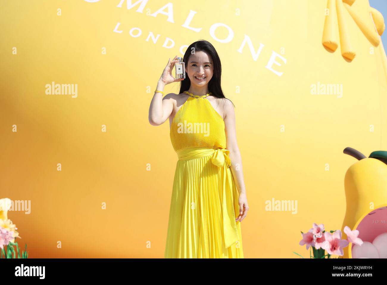 Taiwanese actress and singer Ariel Lin attended the Jo Malone London ...