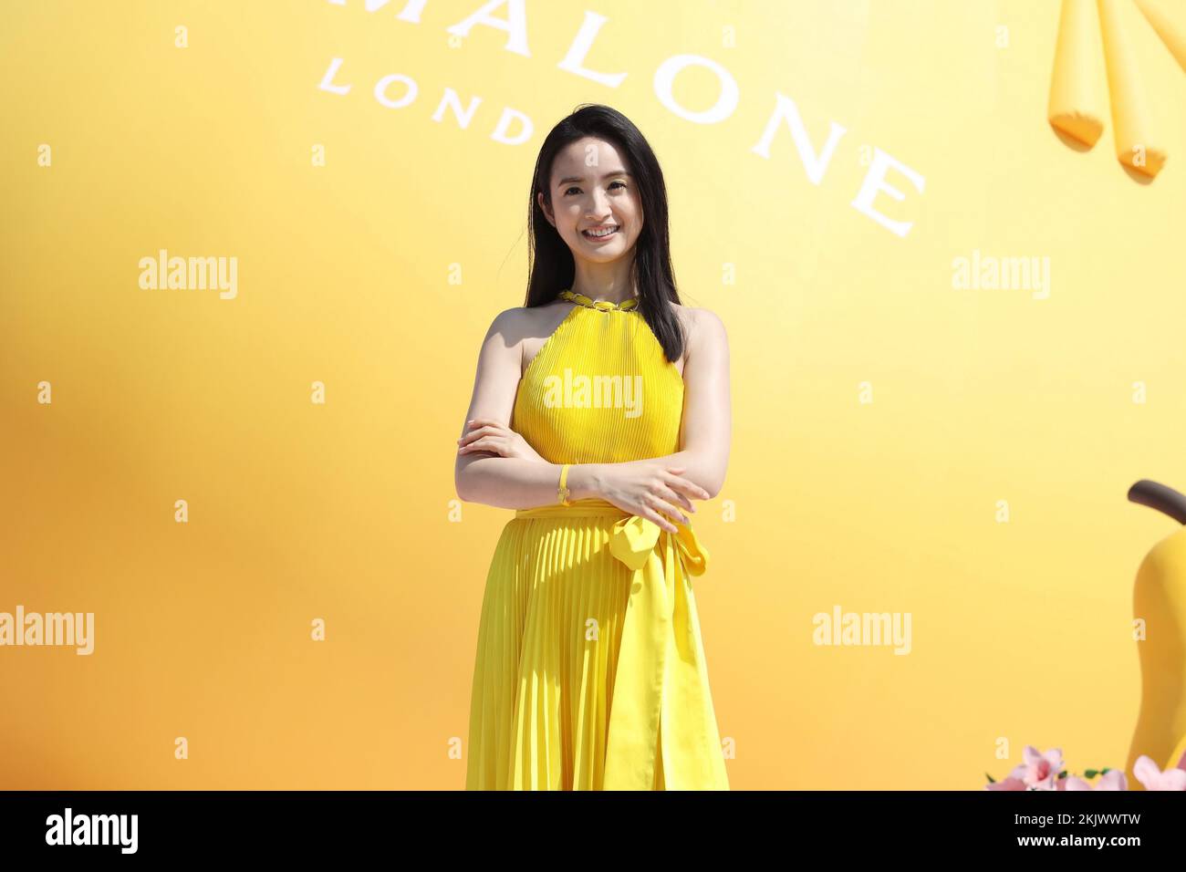 Taiwanese actress and singer Ariel Lin attended the Jo Malone London ...