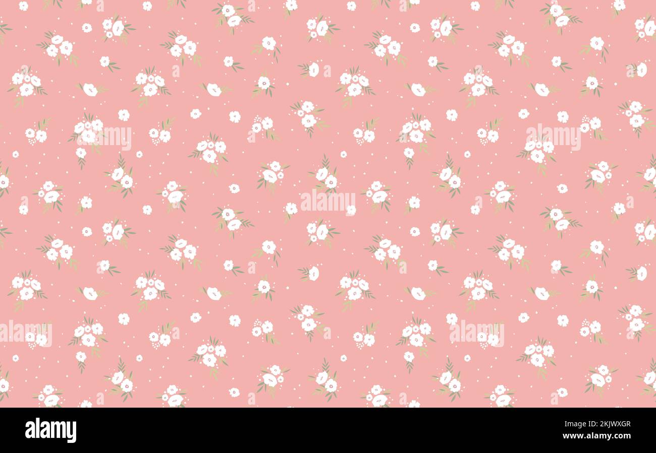 Seamless floral pattern based on traditional folk art ornaments ...