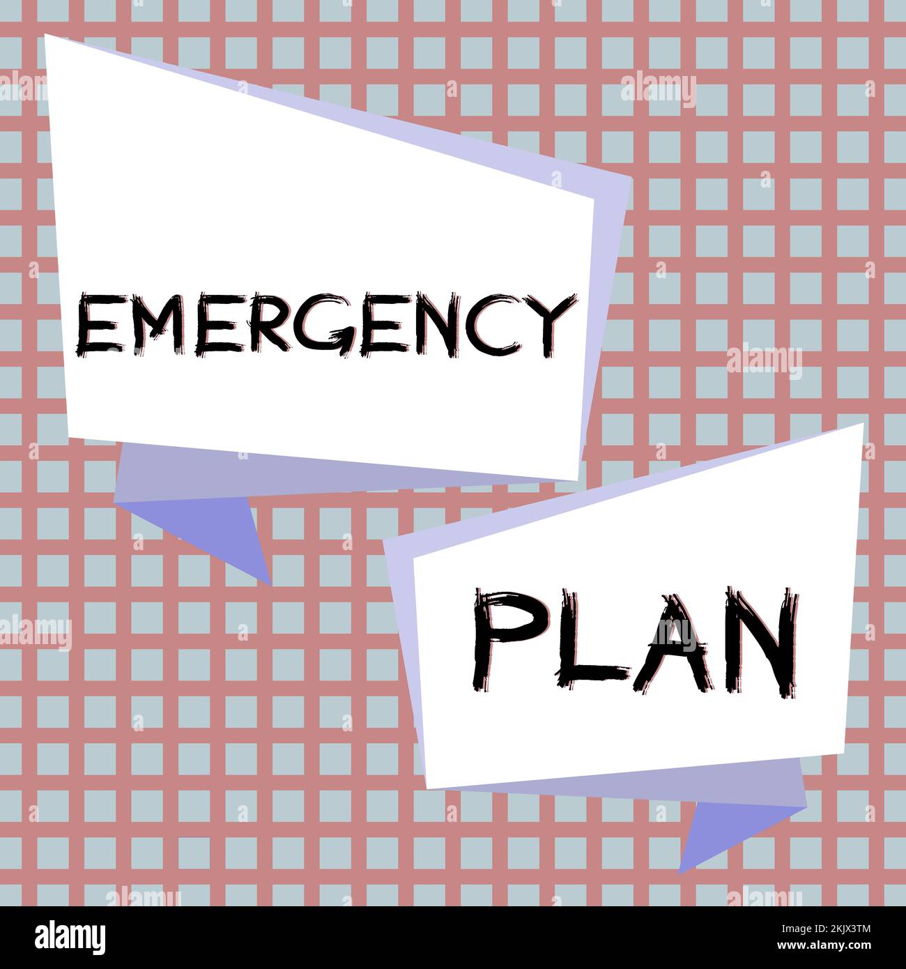 Inspiration showing sign Emergency Plan. Business overview Procedures ...