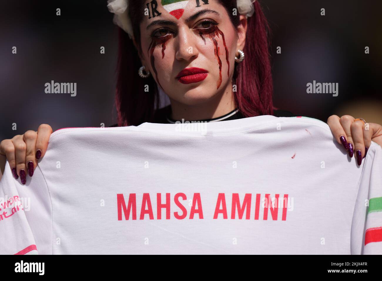 Iran fan with the world cup hi-res stock photography and images - Alamy