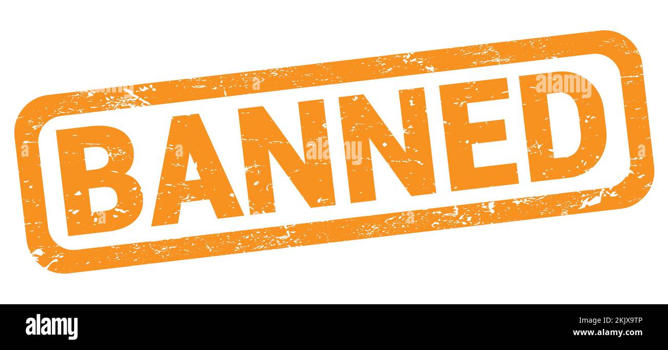 Banned stamp hi-res stock photography and images - Alamy