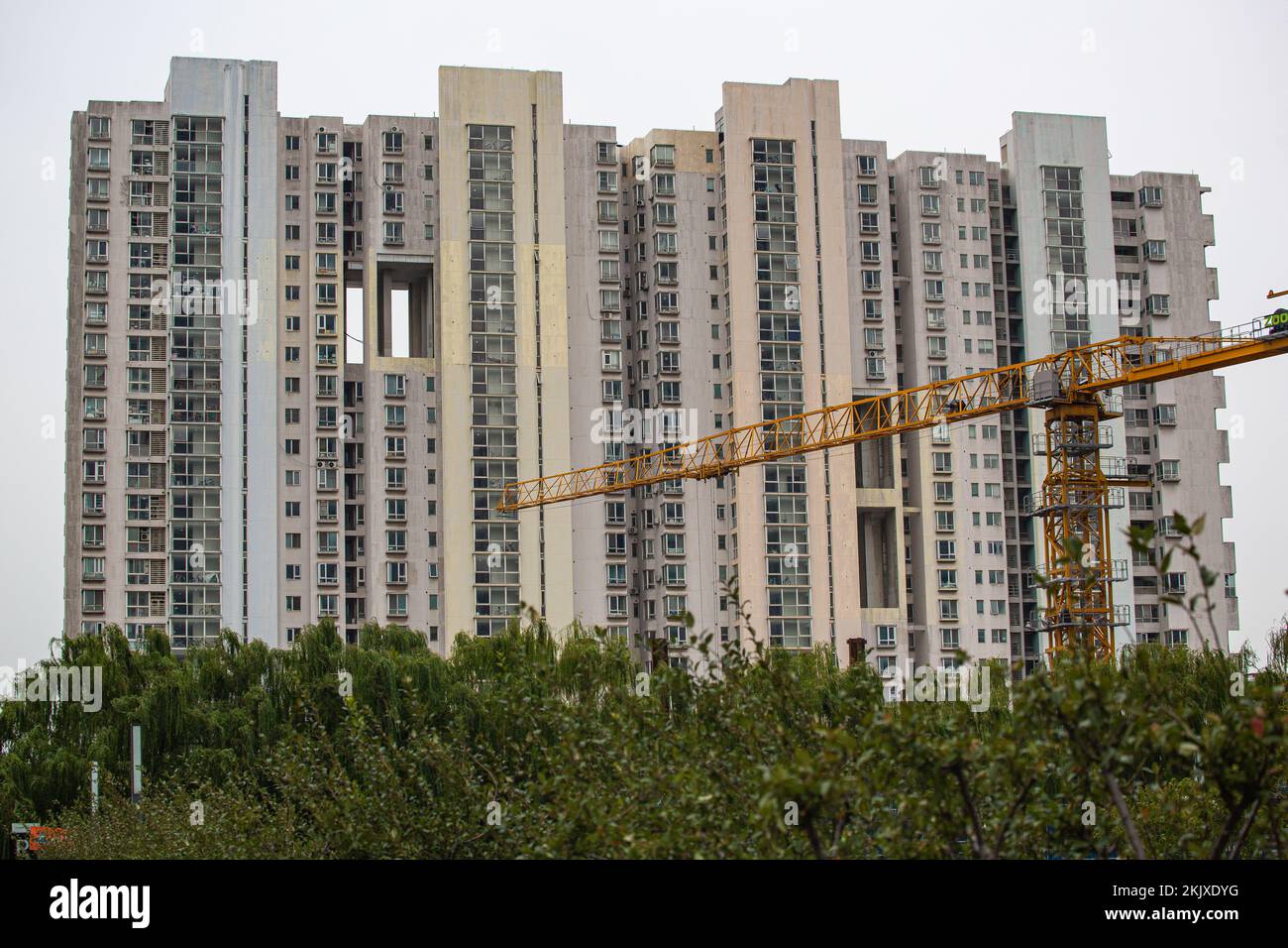 typical old residential building design in China Stock Photo - Alamy