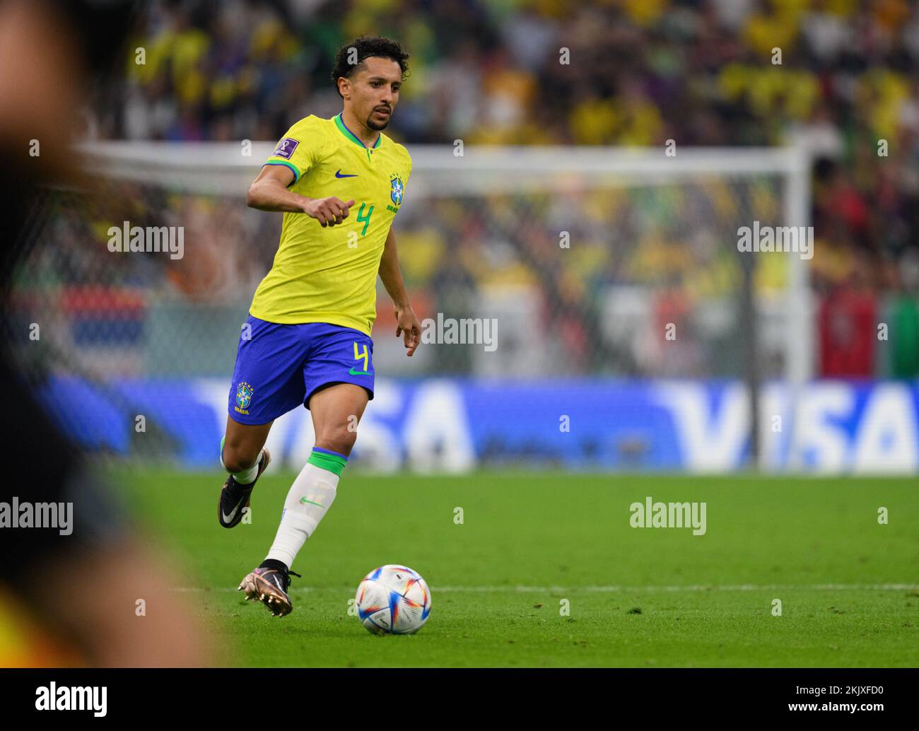 24 November 2022, Qatar, Lusail: Soccer: World Cup, Brazil - Serbia ...