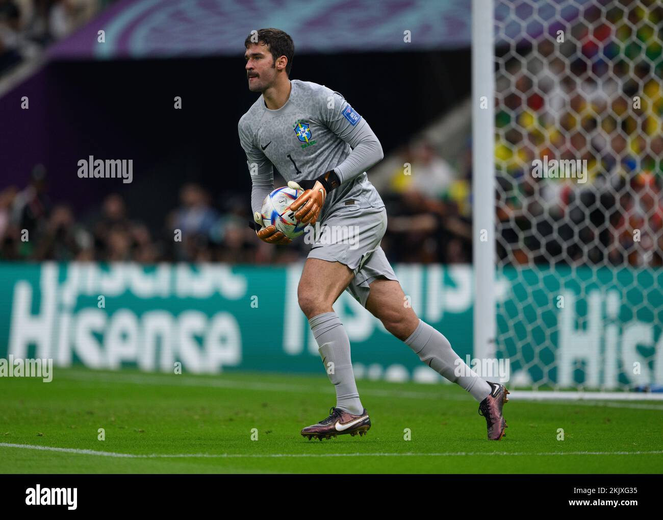 24 November 2022, Qatar, Lusail: Soccer: World Cup, Brazil - Serbia ...