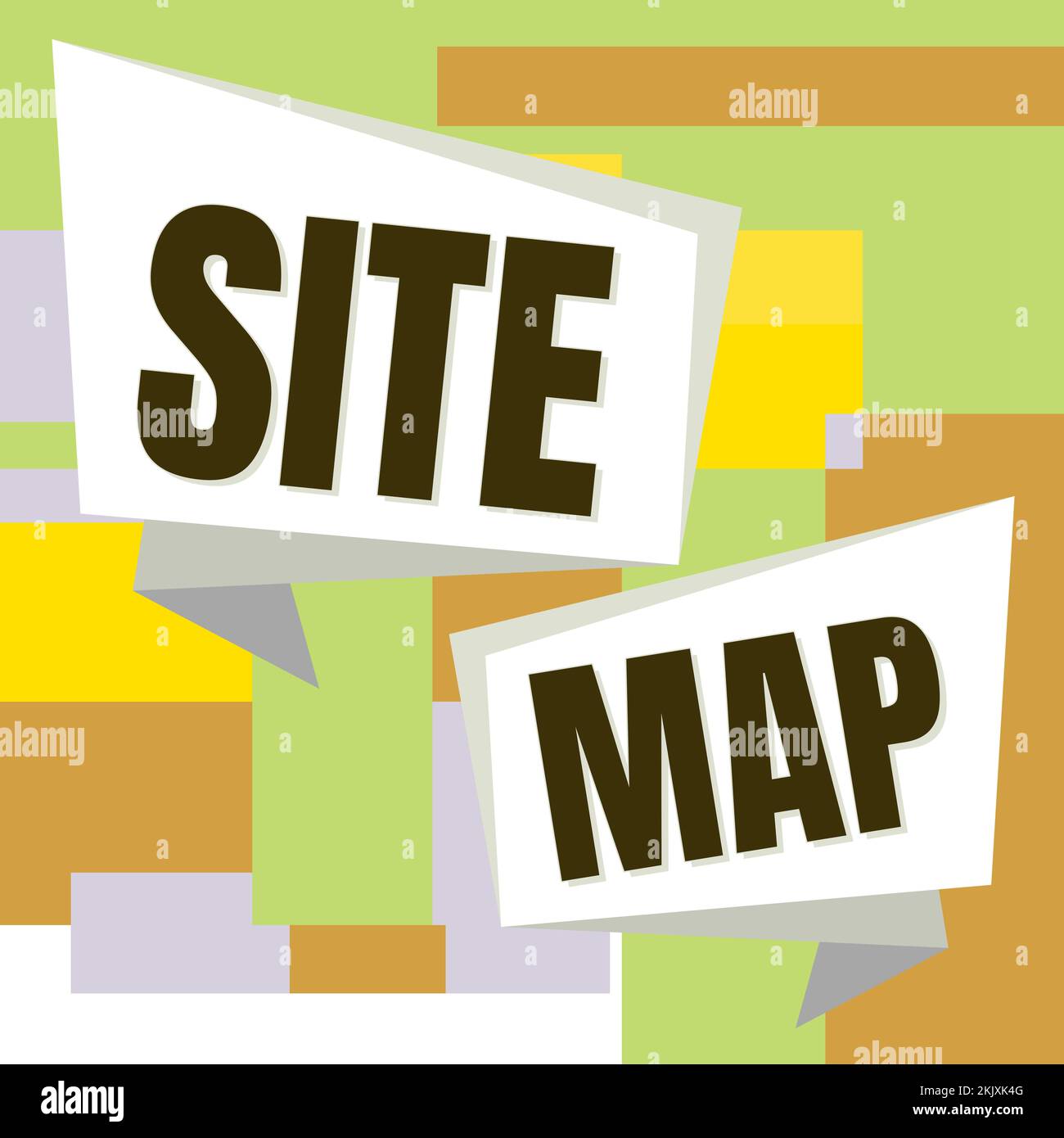 Writing displaying text Site Map. Word for designed to help both users ...