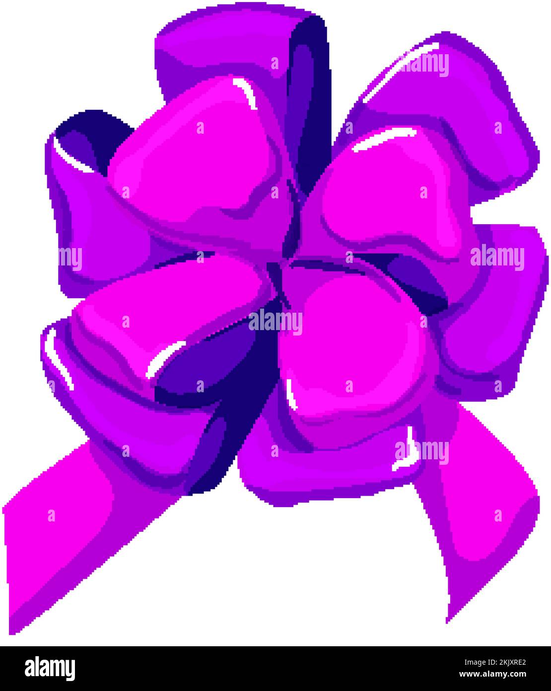 box bow ribbon cartoon vector illustration Stock Vector Image & Art - Alamy