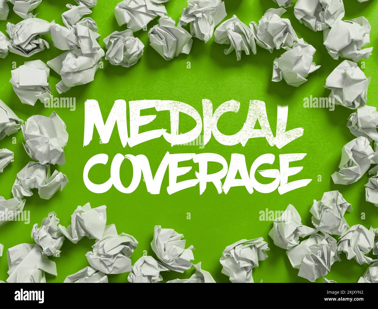 Sign displaying Medical Coverage. Internet Concept inclusion within the ...