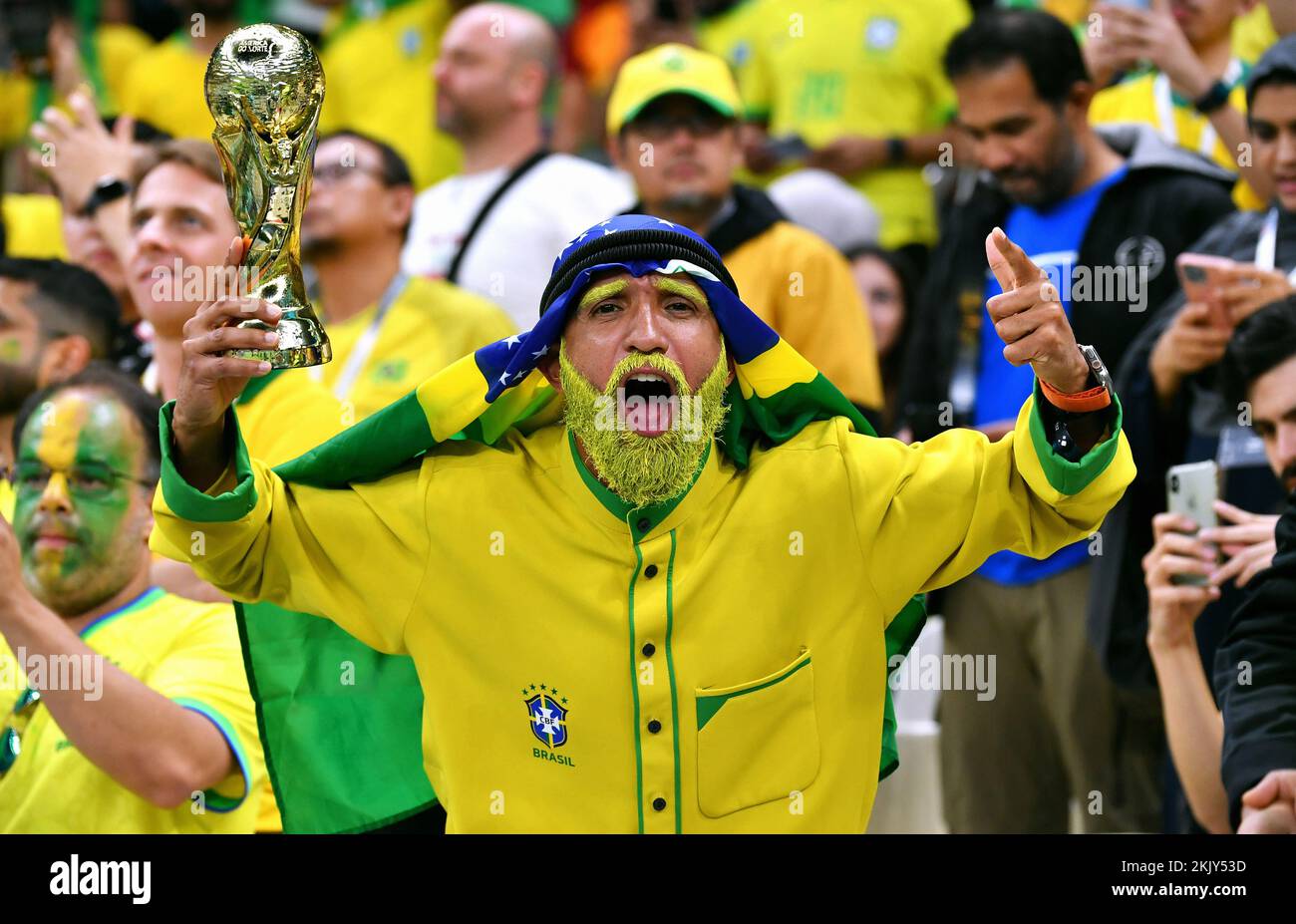 Football World Cup 2022, Qatar, Lusail Iconic Stadium Stock Photo - Alamy