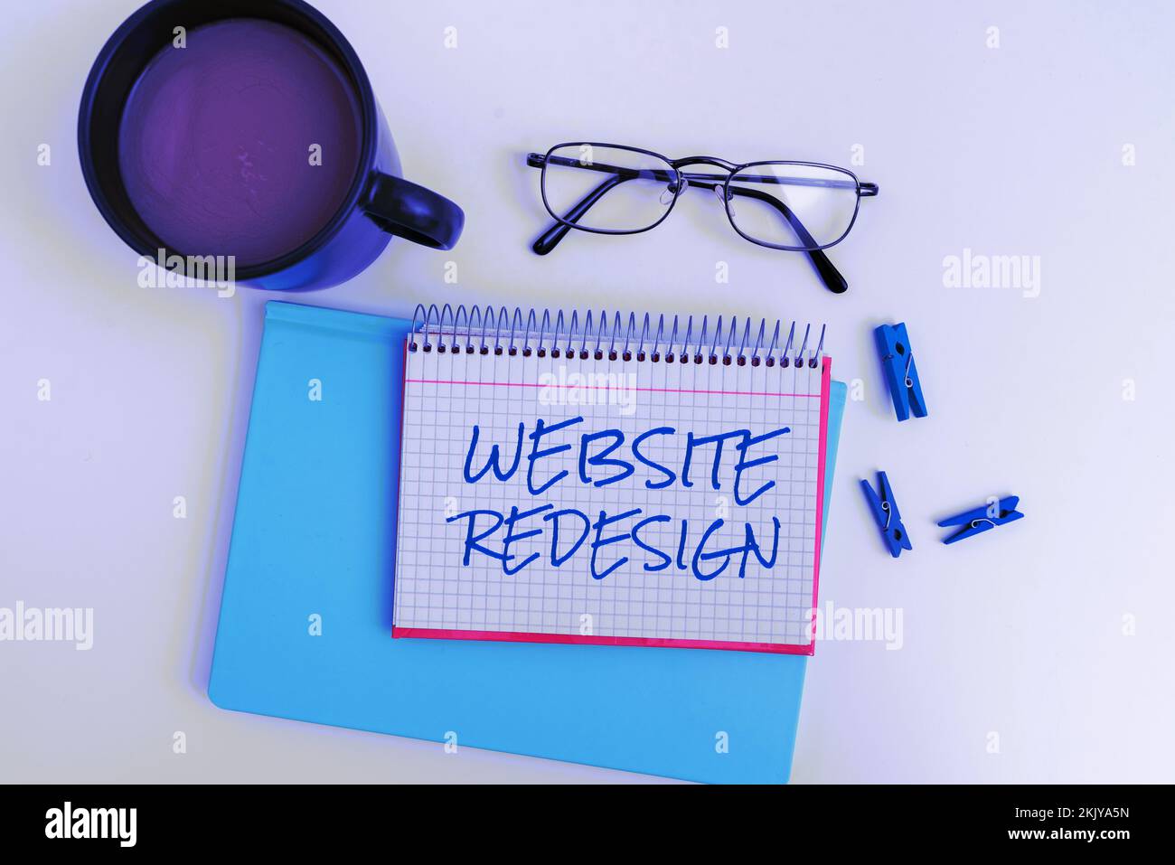 Conceptual display Website Redesign. Word Written on modernize improver ...