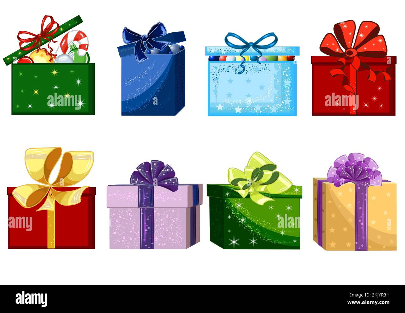 Wrapping Presents Clipart