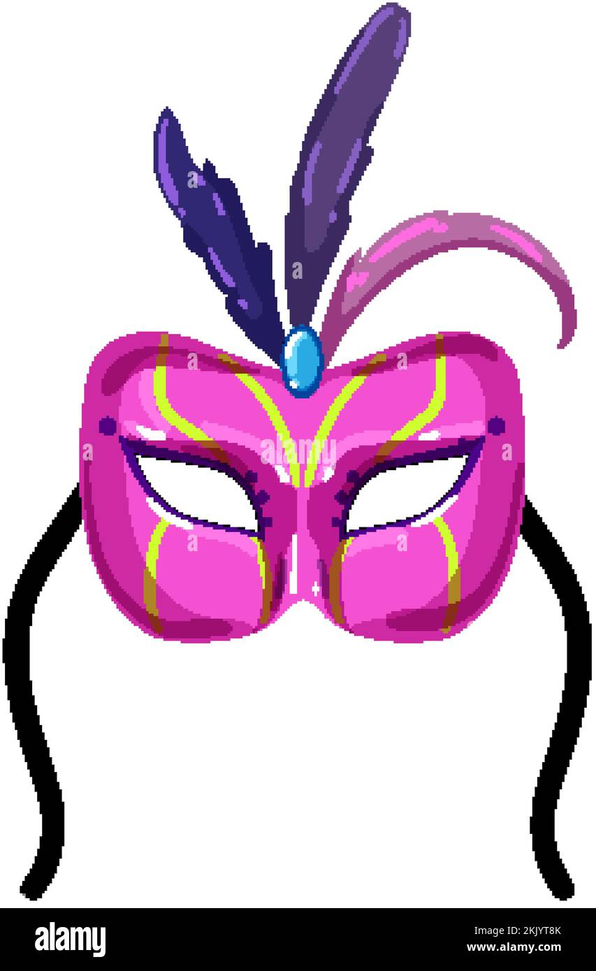 Black and golden disguise Stock Vector Images - Alamy