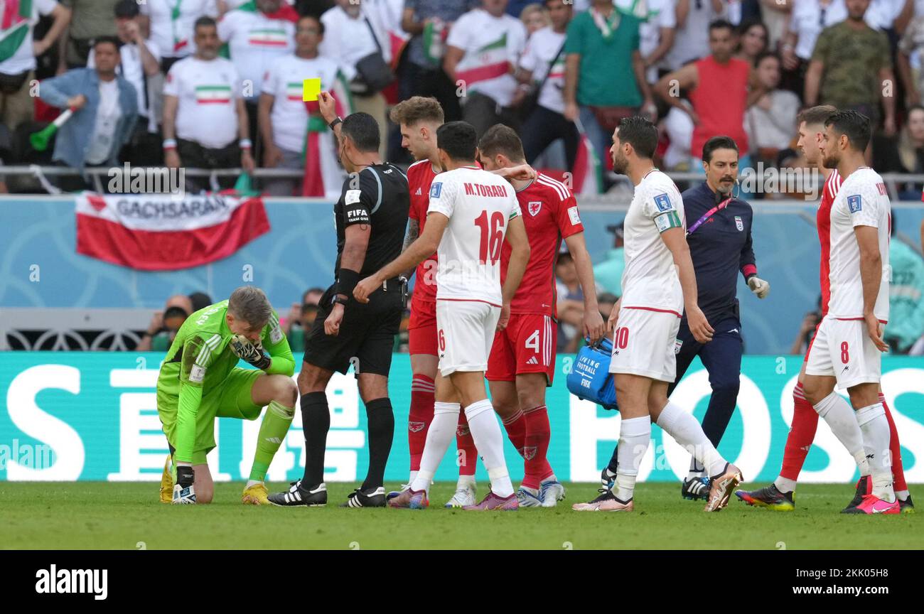 Referee world cup 2022 red card hi-res stock photography and images - Alamy
