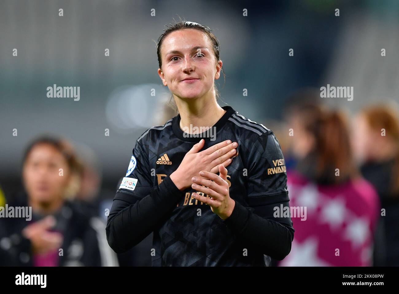 Turin, Italy. 24th Nov, 2022. Lotte Wubben Moy of Arsenal seen after ...
